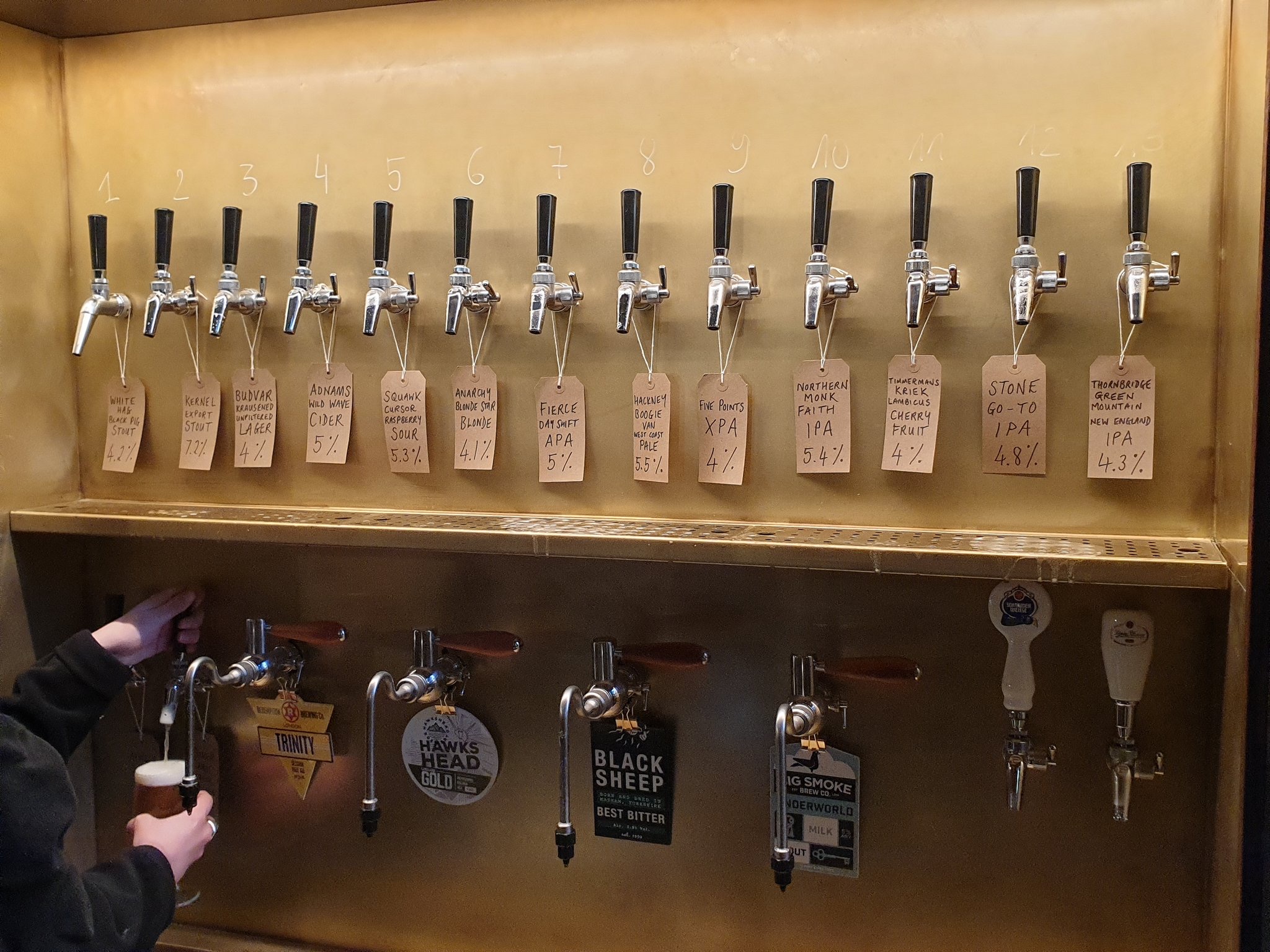 Beer List | Farringdon Tap